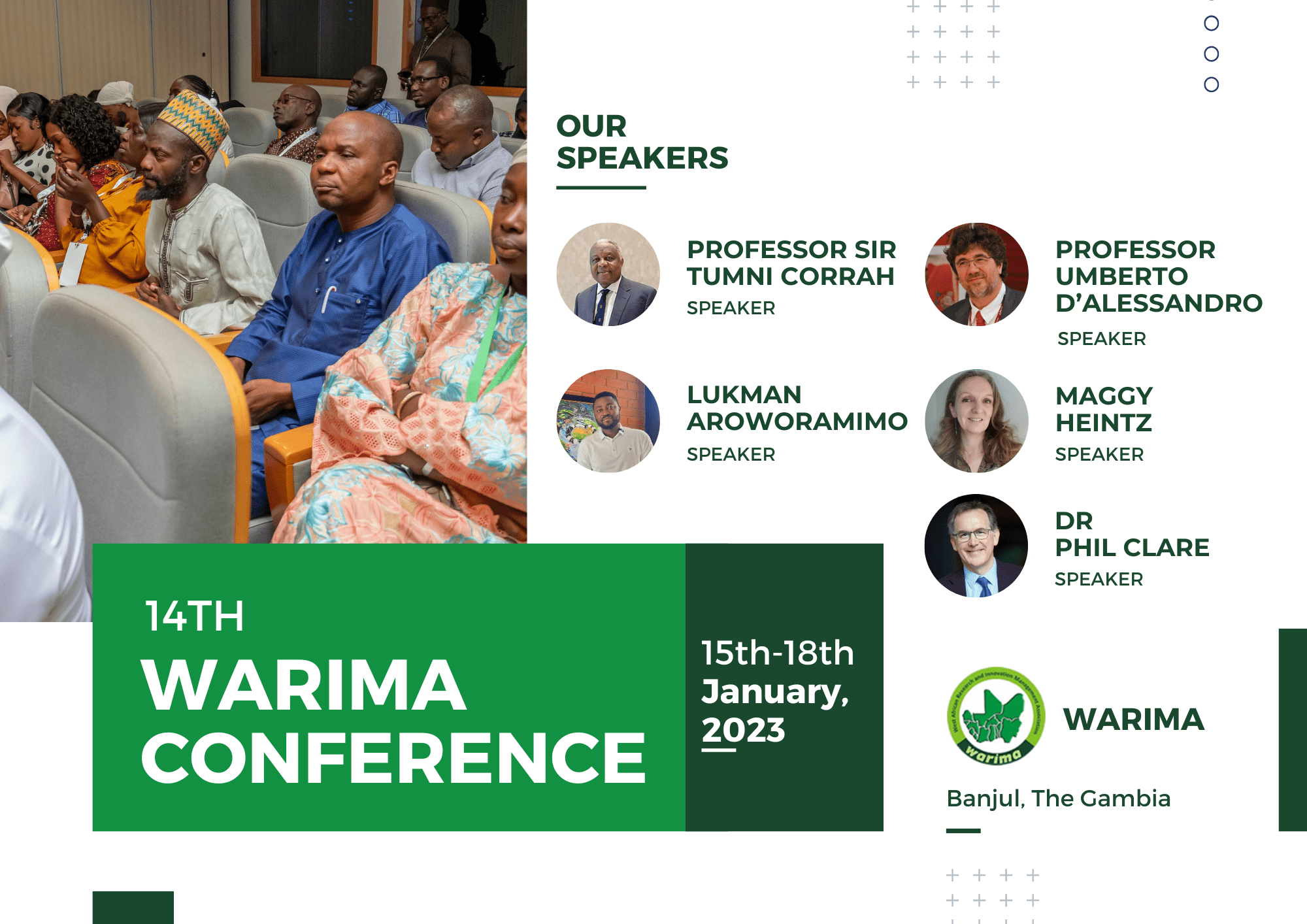 14th WARIMA Conference 2023; Invited Key Speakers – West African ...